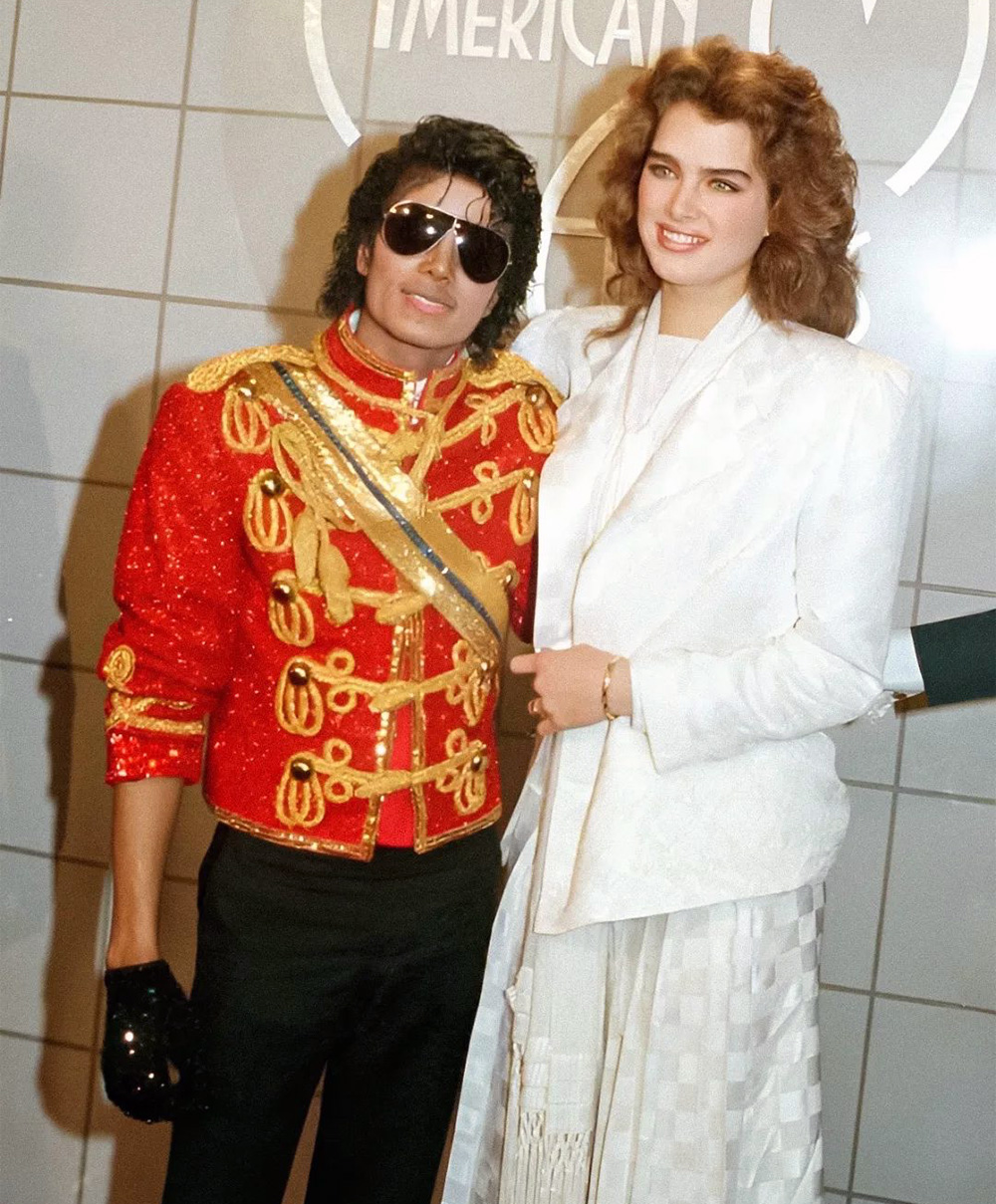 Michael Jackson And Brooke Shields 1984 Michael Jackson And Brooke Shields 1984